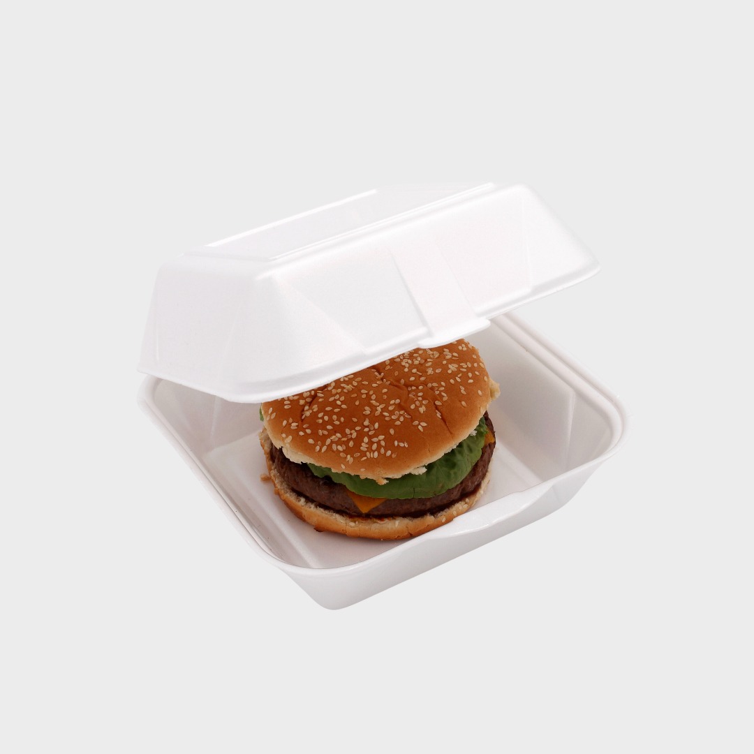 Lunchbox Styropor HB6 | 125 Stk/Packung - ParsPack